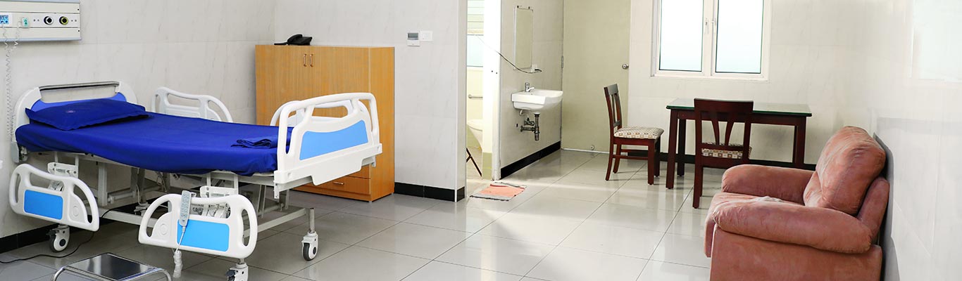 Patient Room Suite - AC and Non AC Facilities | Dr.KMH Chennai